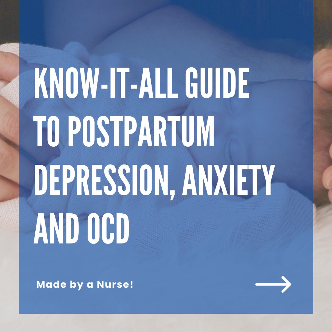 Postpartum OCD Depression Perinatal Anxiety Obsessive Compulsive ...