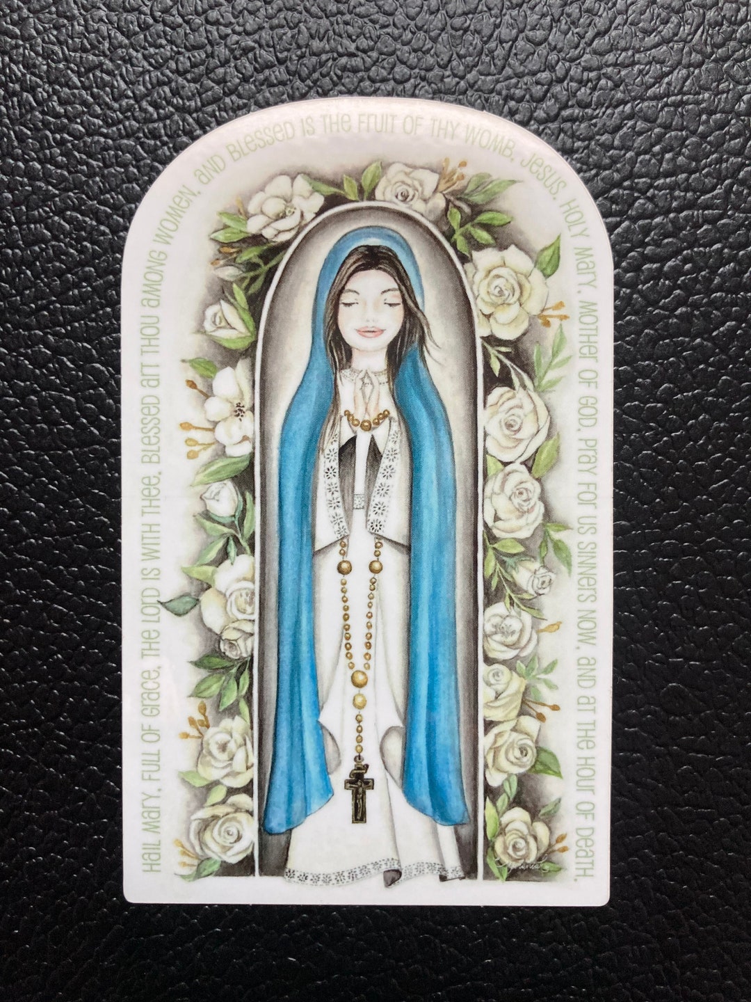 Hail Mary Sticker - Etsy