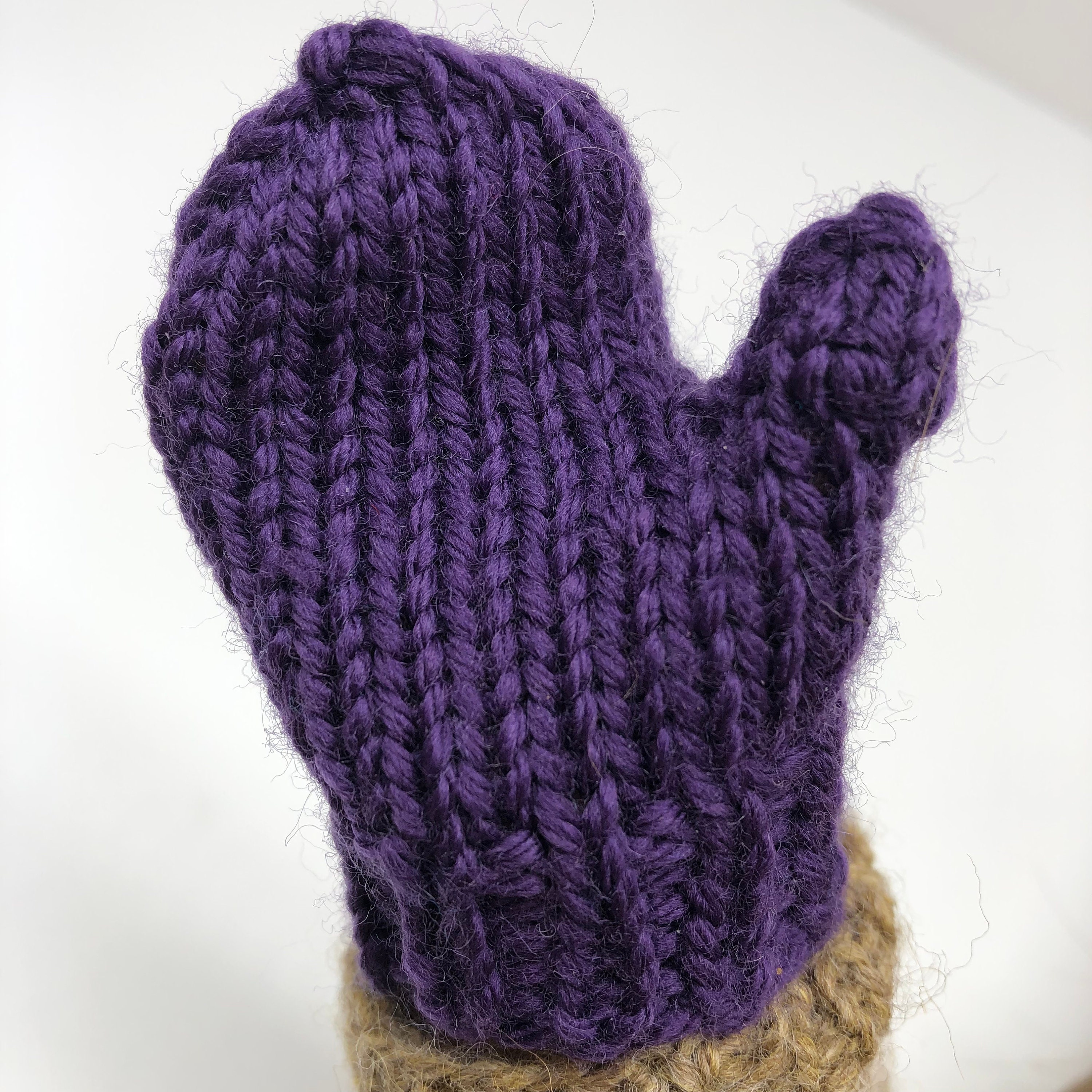 18 Inch Doll Mitten Knitting Pattern: Easy Knit, Two Versions (PDF File ...