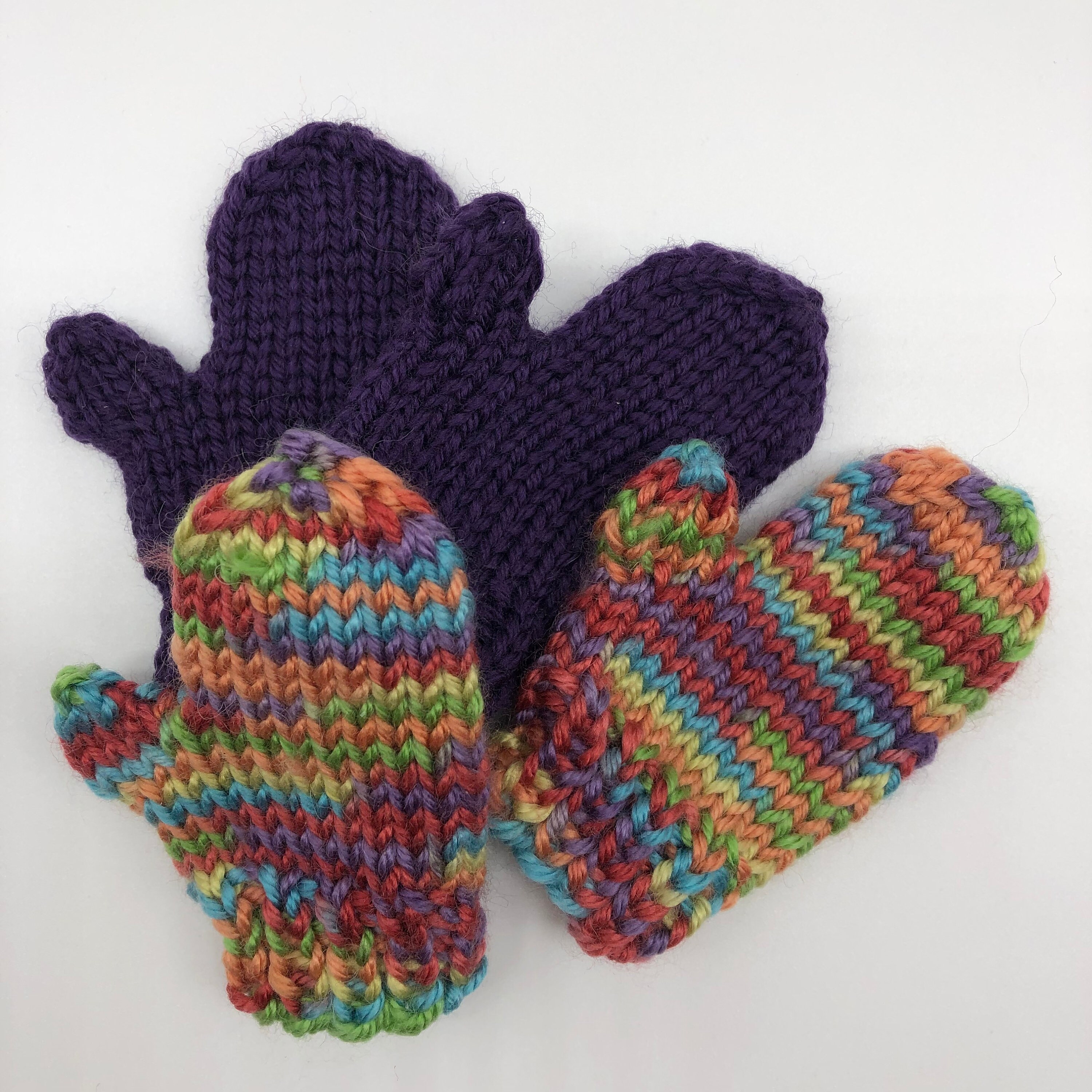 18 Inch Doll Mitten Knitting Pattern: Easy Knit, Two Versions (PDF File ...