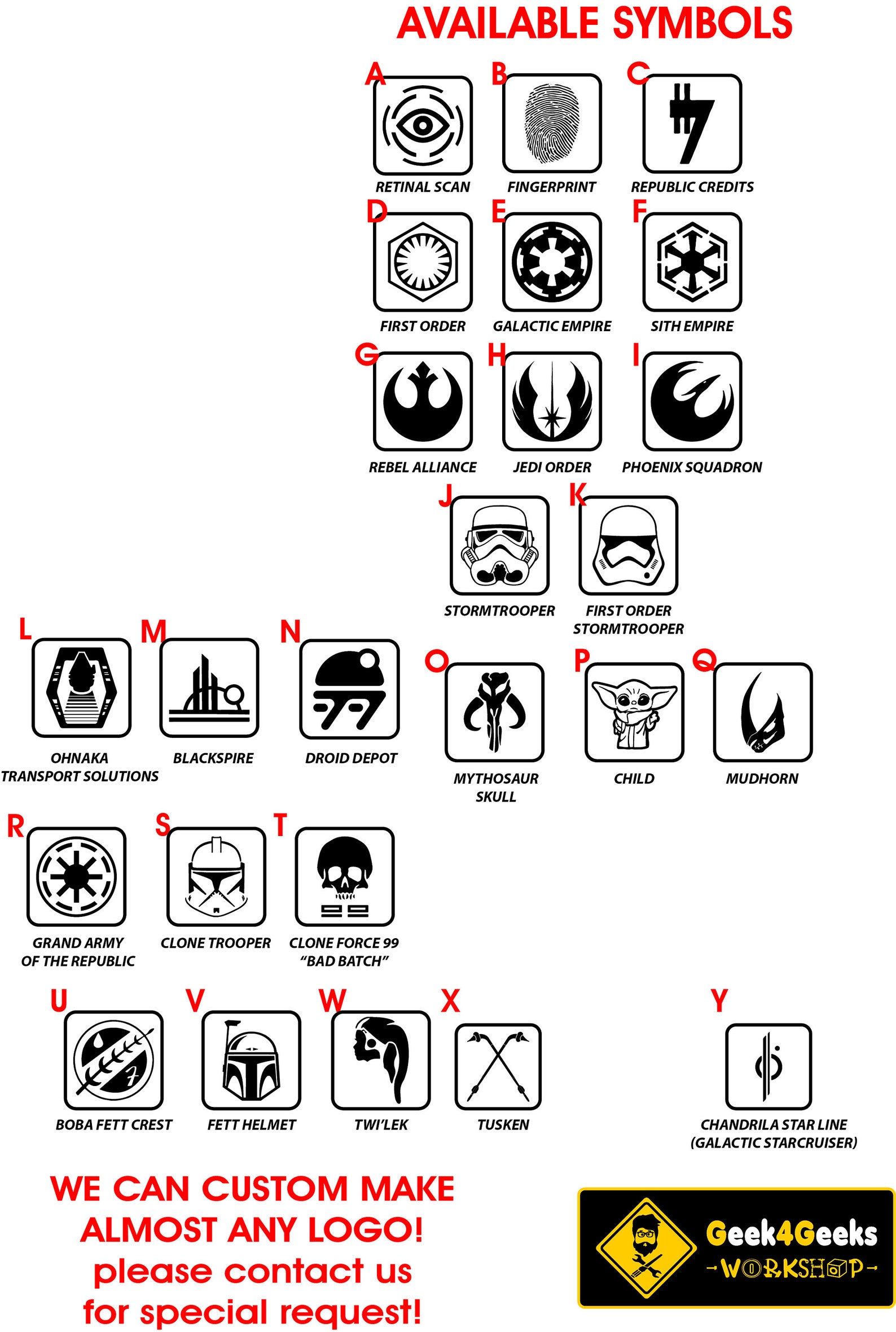 Star Wars Inspired ID Card / Scan Doc - Etsy