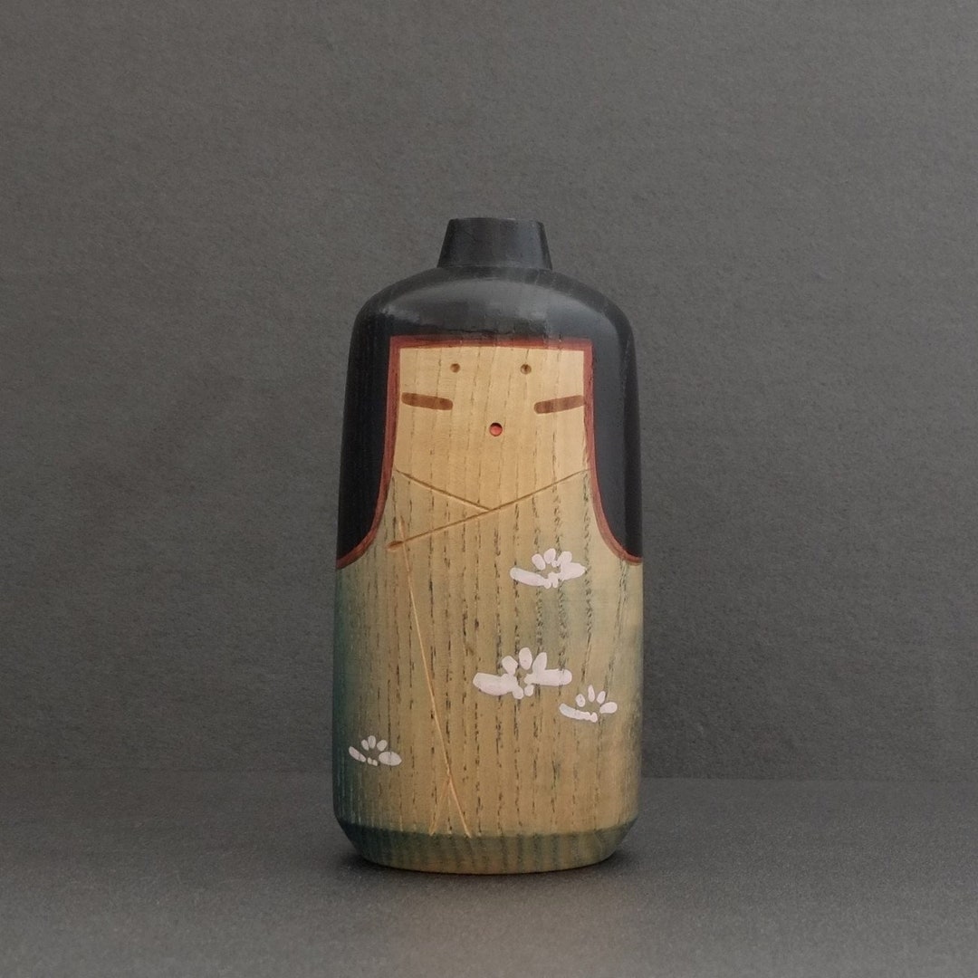 Kokeshi Japanese Doll Vintage by Master Yamanaka Sanpei 15 Cms - Etsy