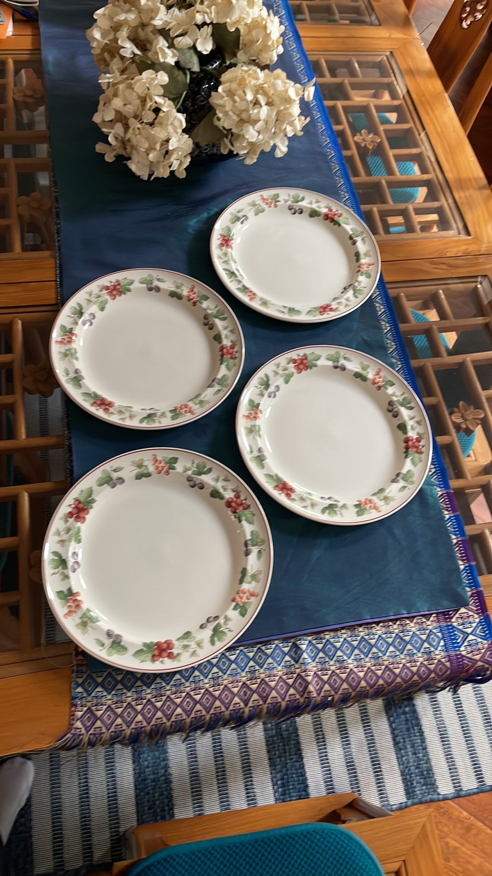 Wedgwood Provencal Queensware Dinner Plate 10.5" - Etsy