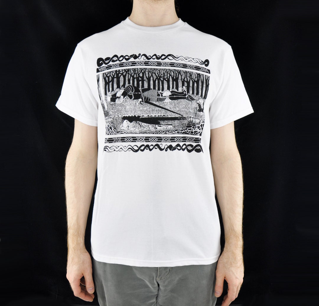 Althea Gyles 'knight and His Lady' Collage Tee - Etsy