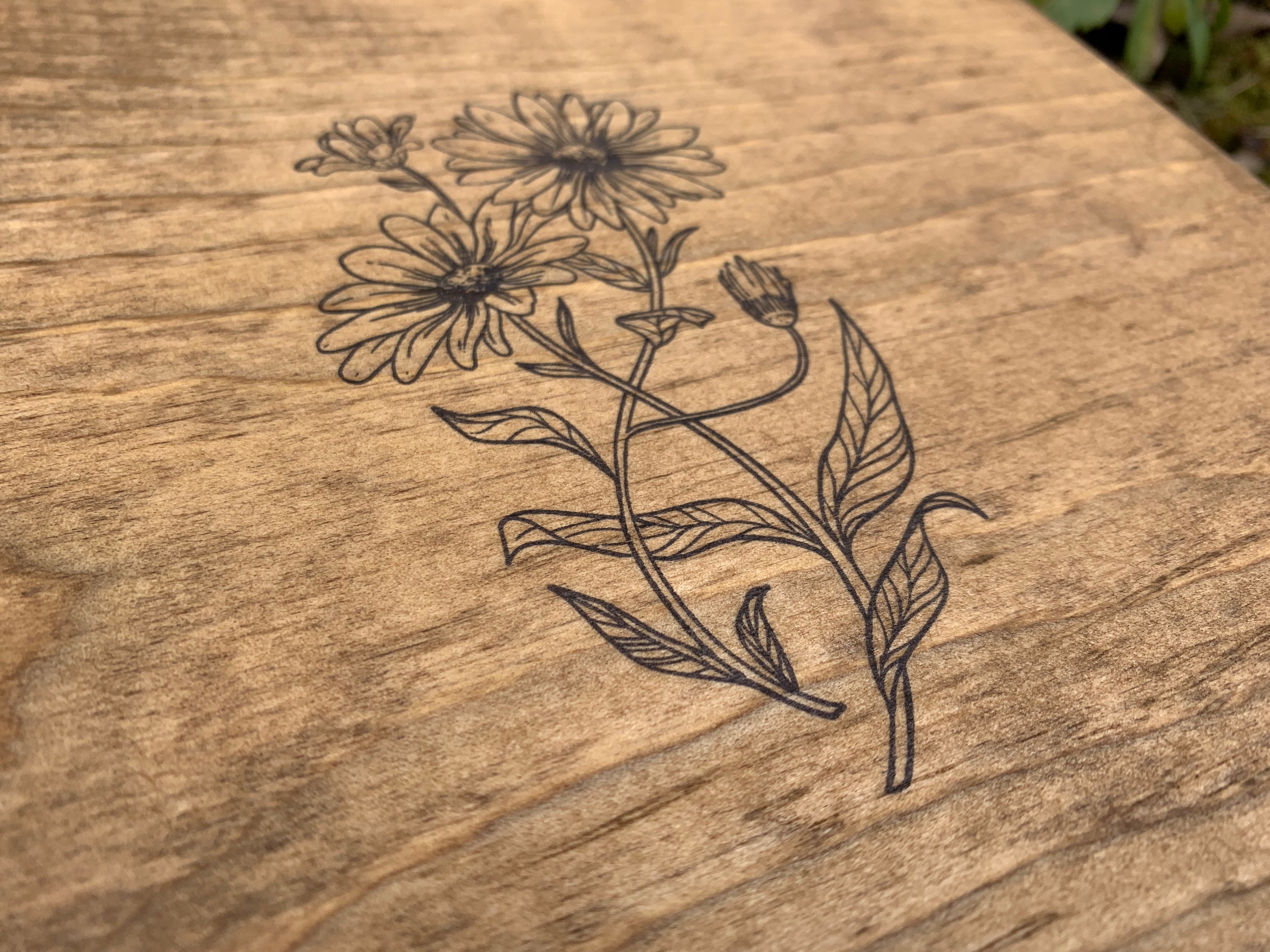 Flower Plant Press Kit Rustic Botanical Solid Wood Press With - Etsy