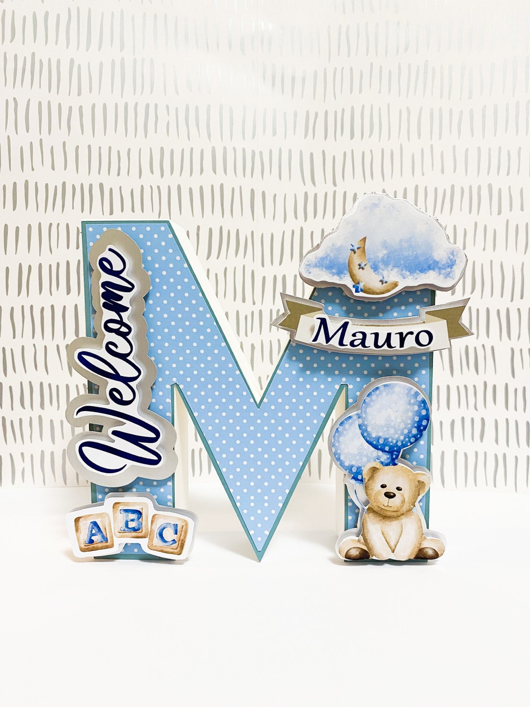 3D Letter - Etsy