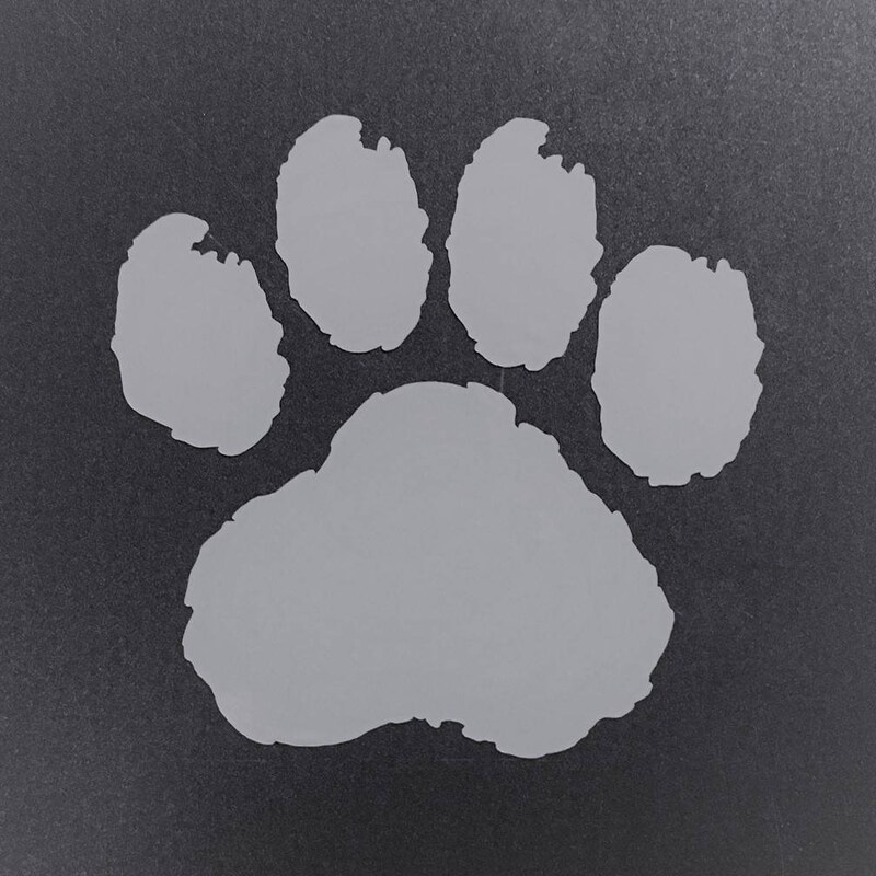 Clemson Paw Decal - Etsy