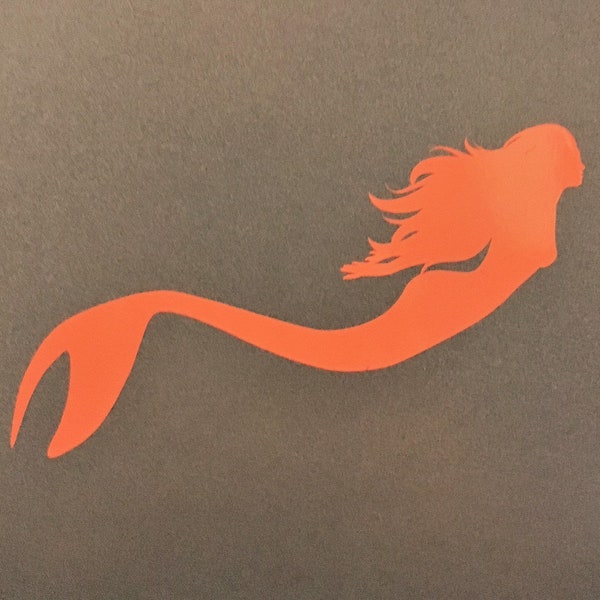Mermaid Decal - Etsy