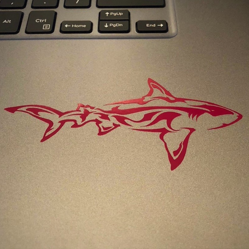 Shark Tribal Car Decal - Etsy