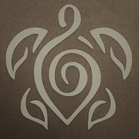 Hawaiian Honu Turtle Car Decal: Polynesian Vinyl Sticker - Etsy