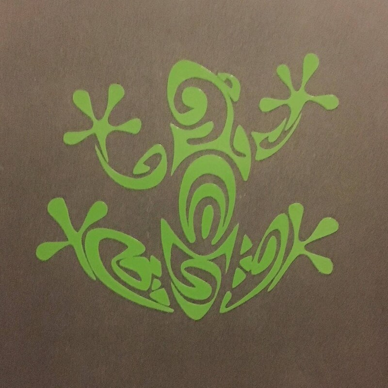 Frog Wall Decal - Etsy