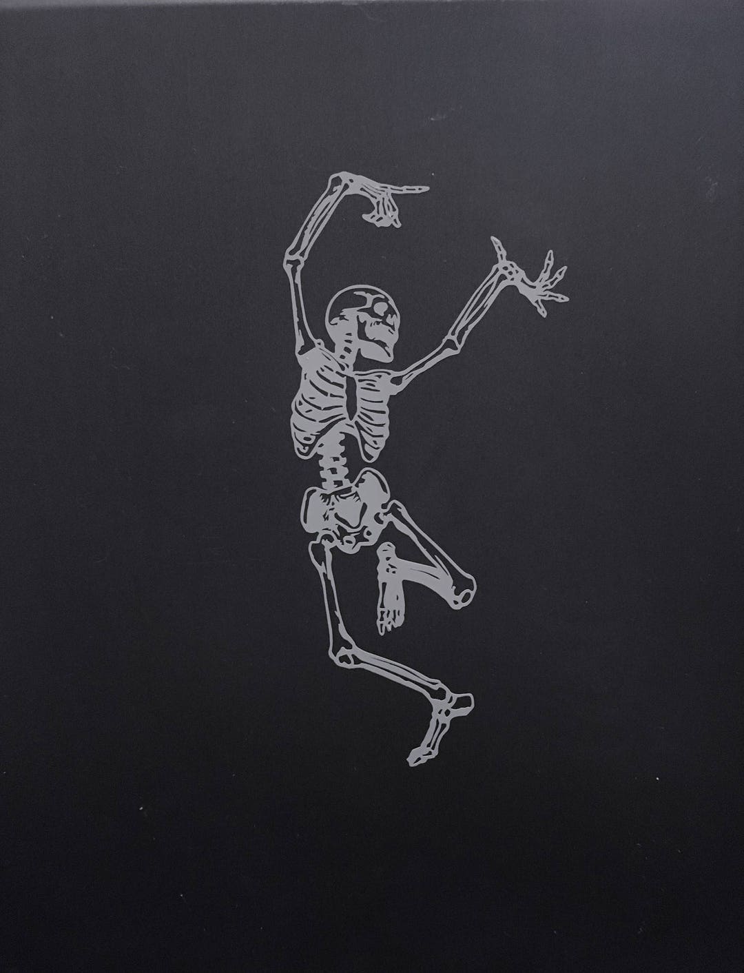 Dancing Skeleton Vinyl Decal - Etsy