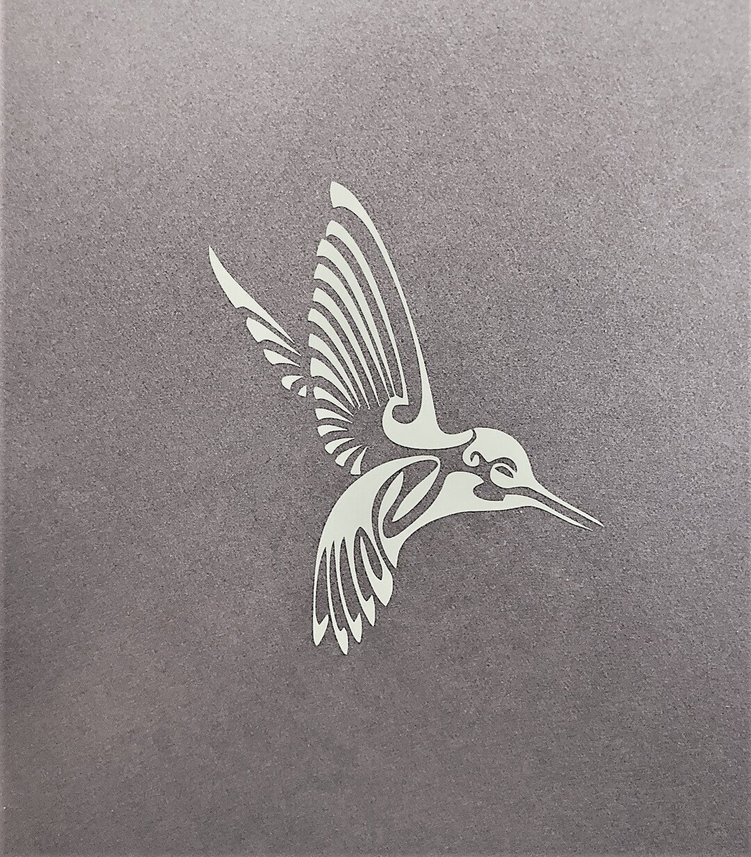 Tribal Hummingbird Vinyl Decal for Long-lasting Indoor/outdoor Use on ...