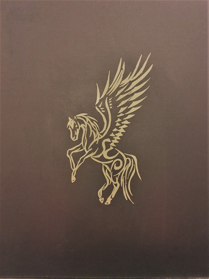 Pegasus Vinyl Decal - Etsy