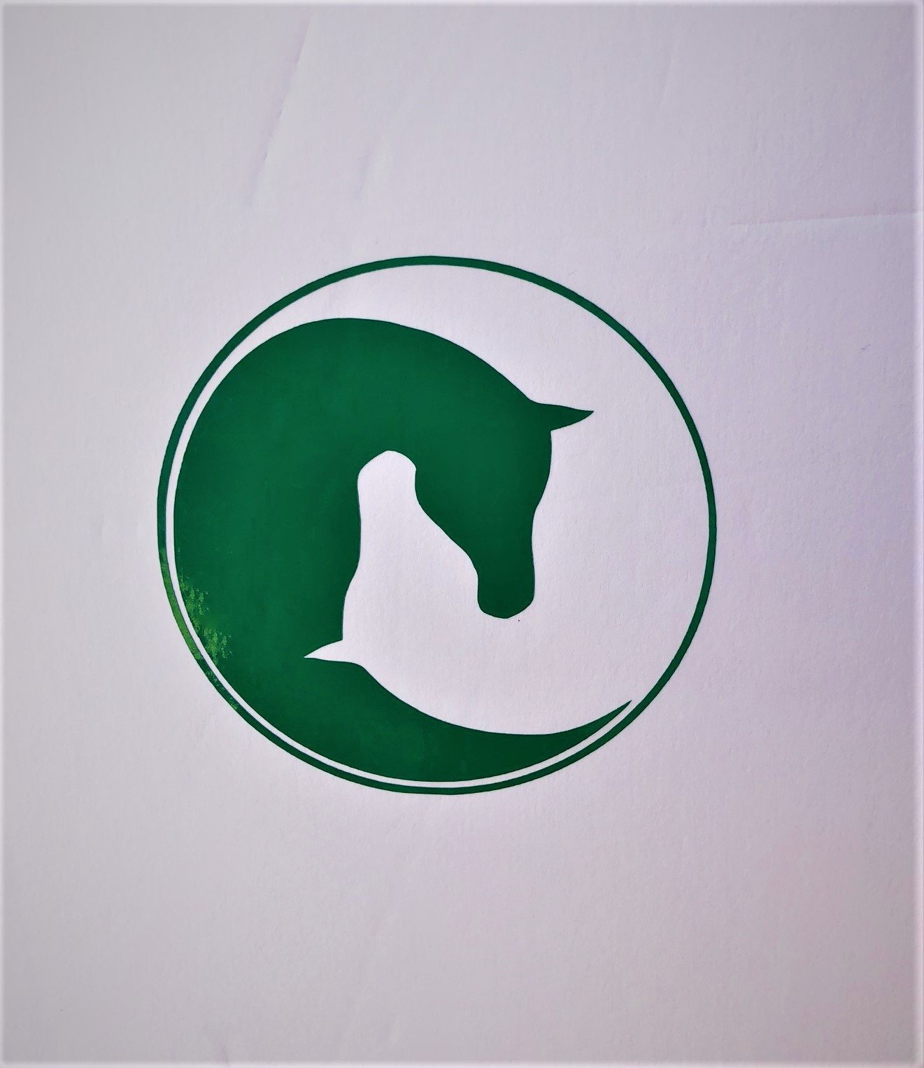 Horse Silhouette Yin Yang Vinyl Decal for Cars Laptops Cups | Etsy