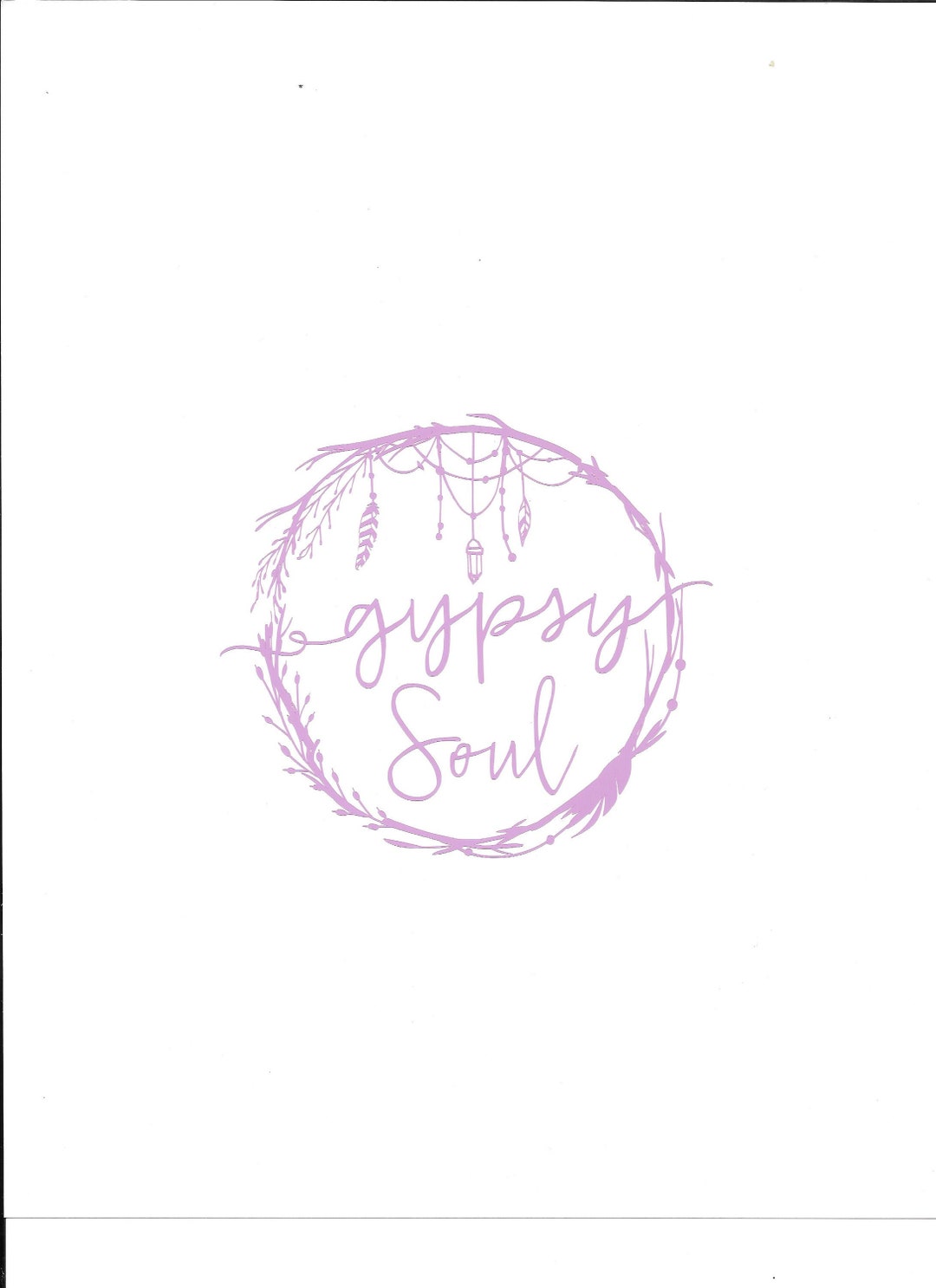 Gypsy Soul Vinyl Decal for Laptops, Water Bottles, Cars, Etc. - Etsy