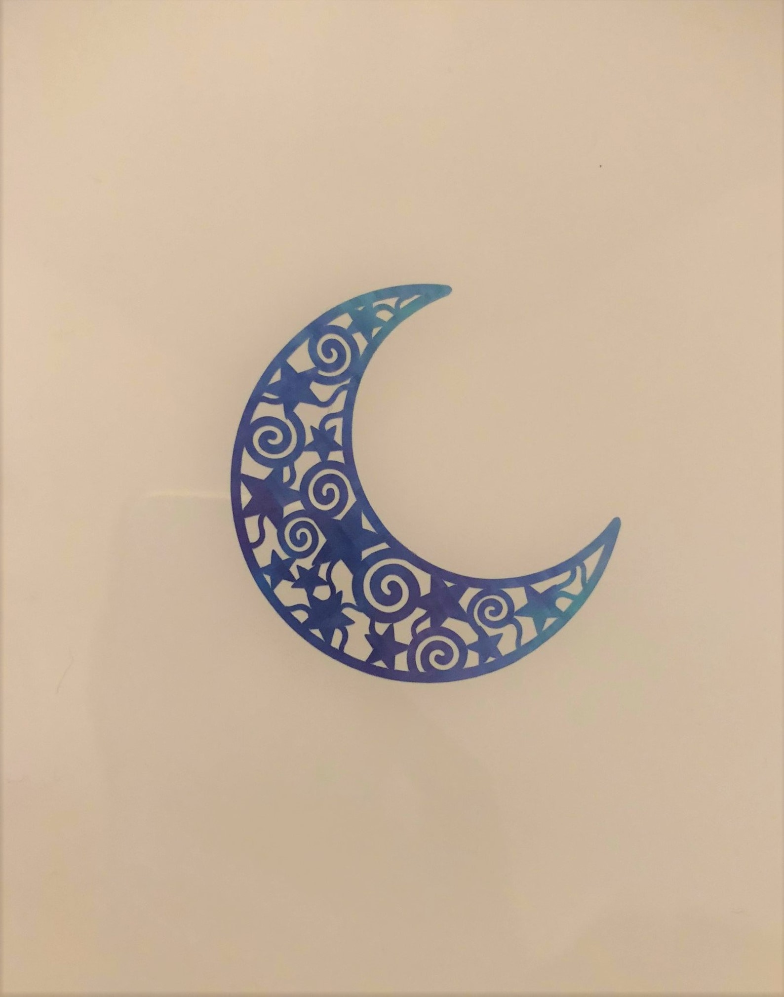 Decorative Crescent Moon Vinyl Decal for Laptops Cups Water - Etsy