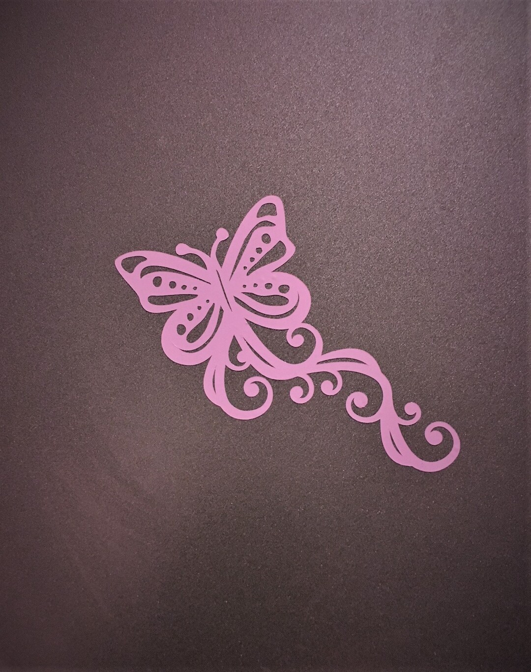 Butterfly Flutter by With Flourish Vinyl Decal for Laptops, Cars, Cups ...