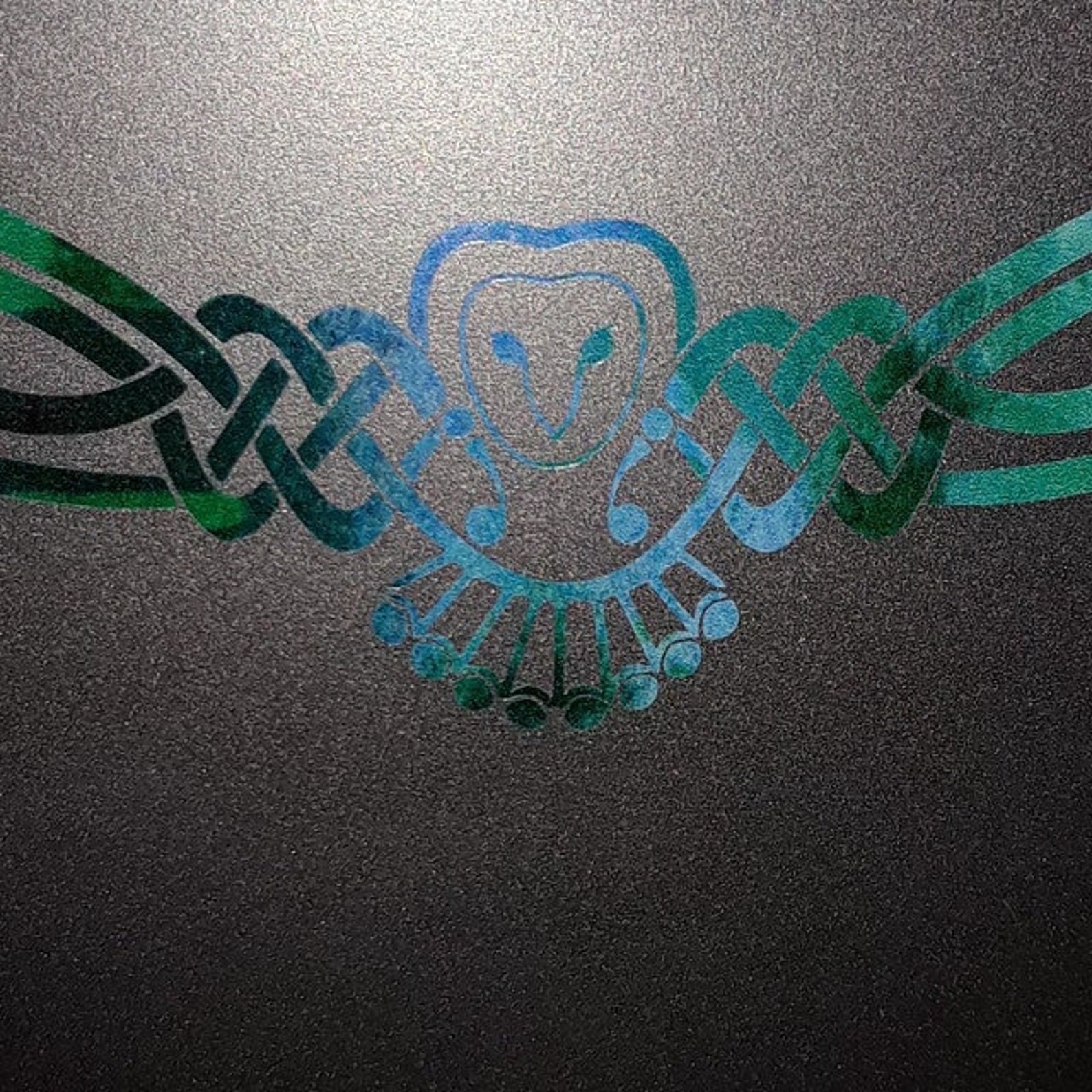 Celtic Barn Owl Vinyl Decal - Etsy