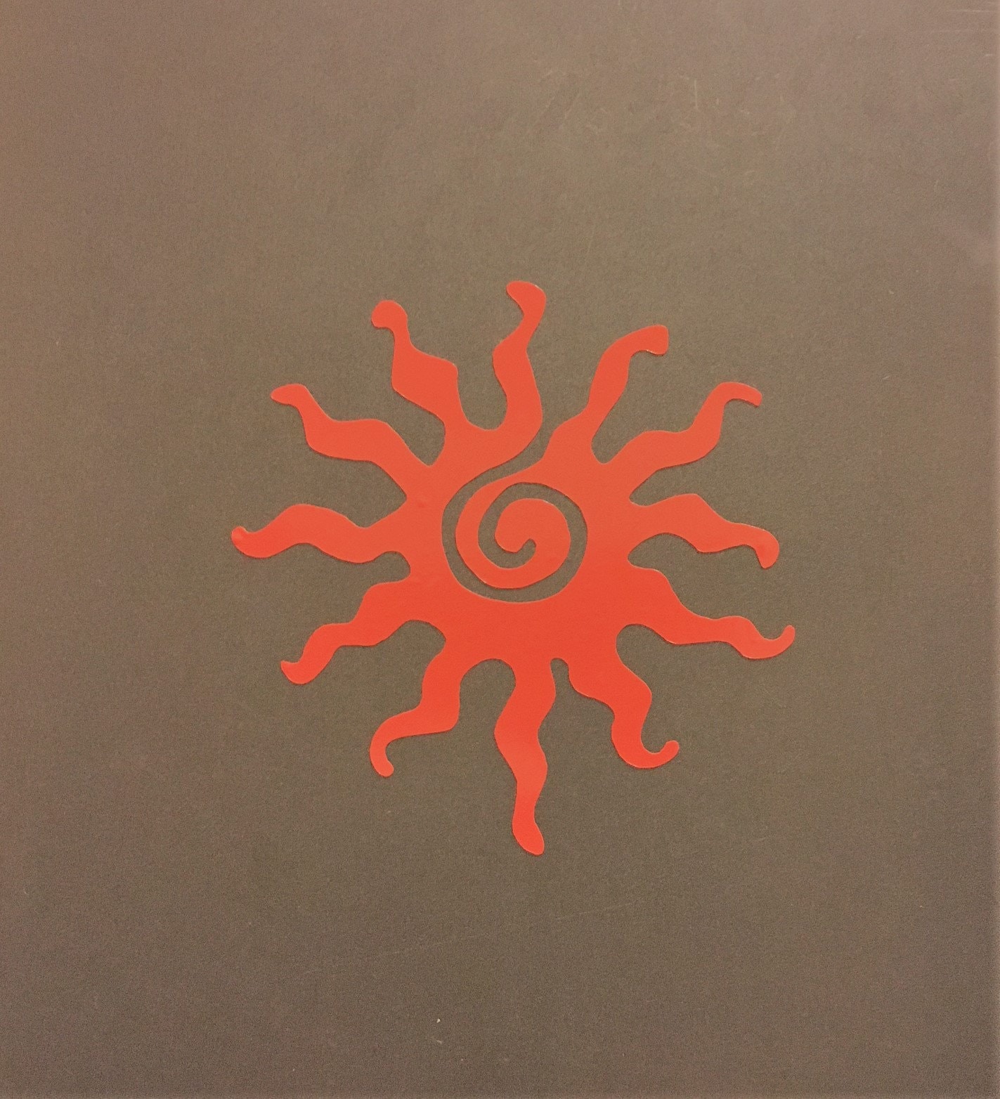 Cherokee Sun Symbol Vinyl Decal for Laptops, Cars, Cups, Water Bottles ...