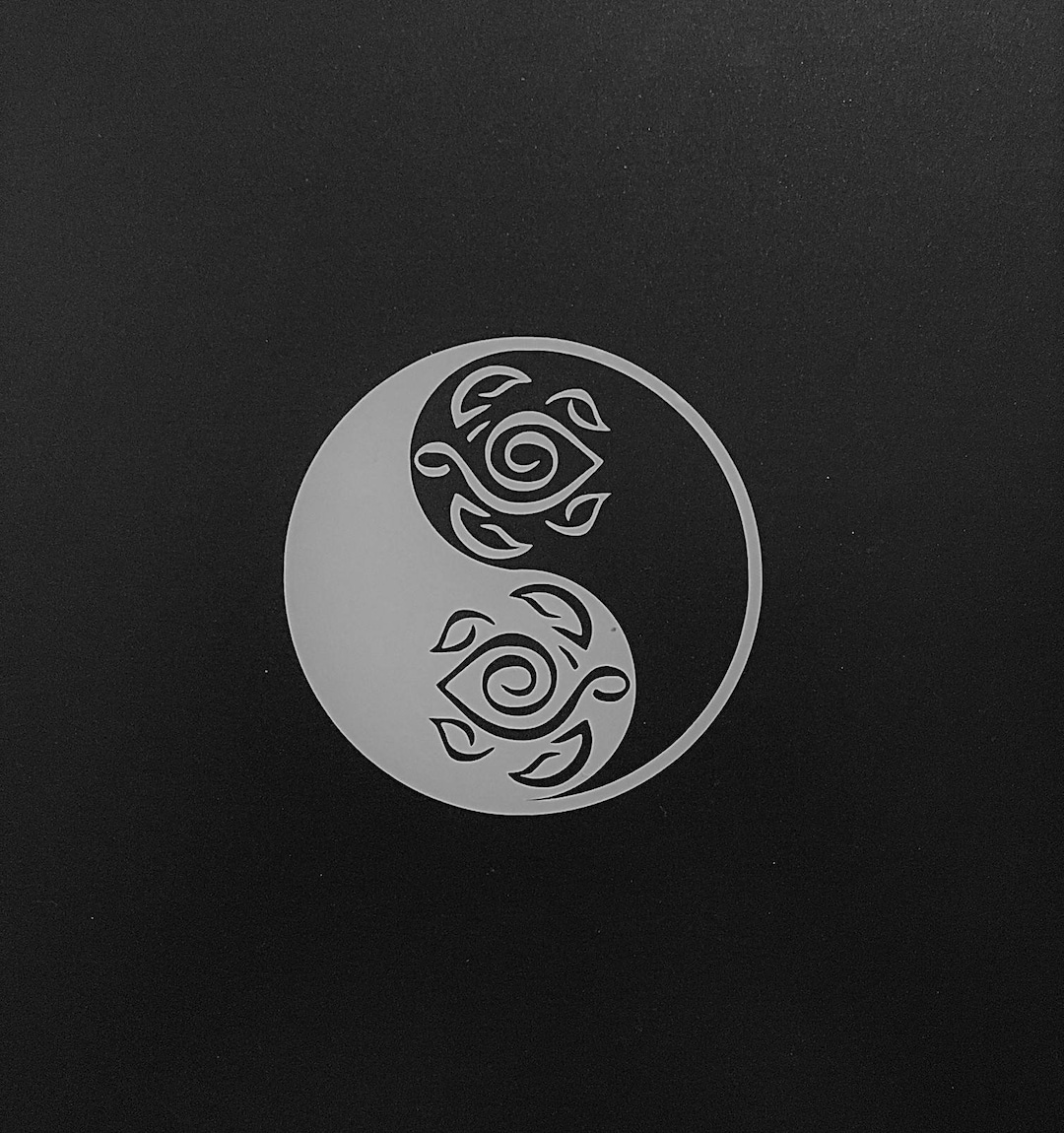 Yin Yang Tribal Turtle Vinyl Decal - Etsy