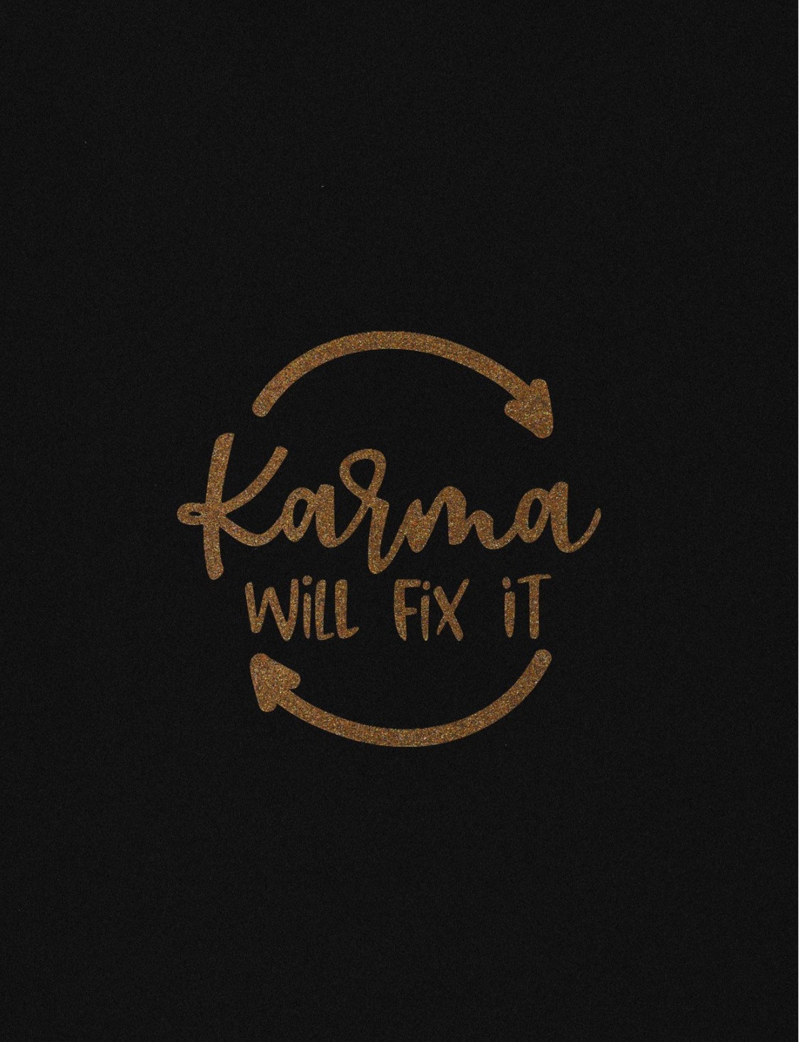 Karma Will Fix It Vinyl Decal for Laptops Cars Cups Water - Etsy
