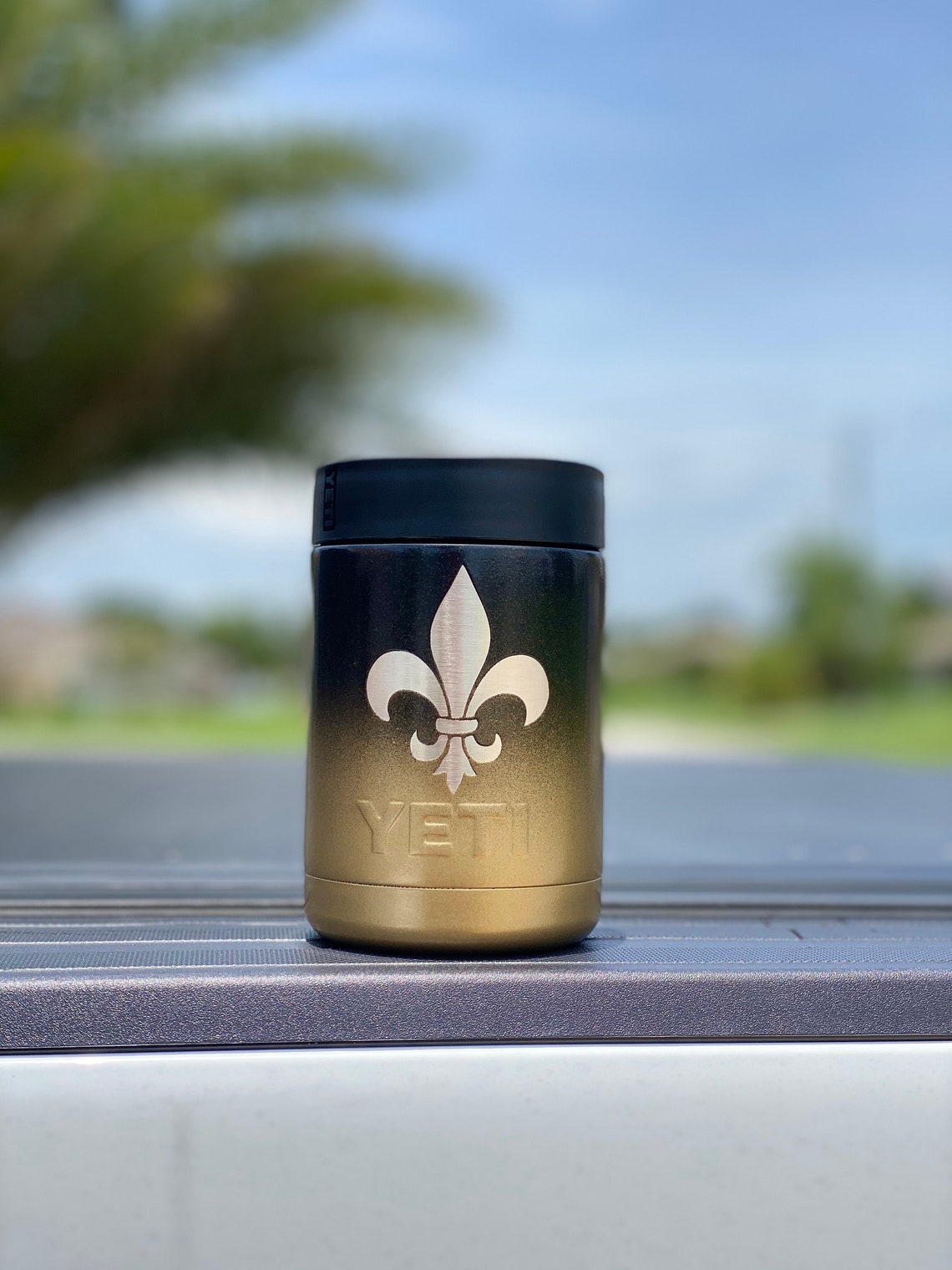 New Orleans Saints Powdercoated Yeti Tumbler, Free Personilization! - Etsy