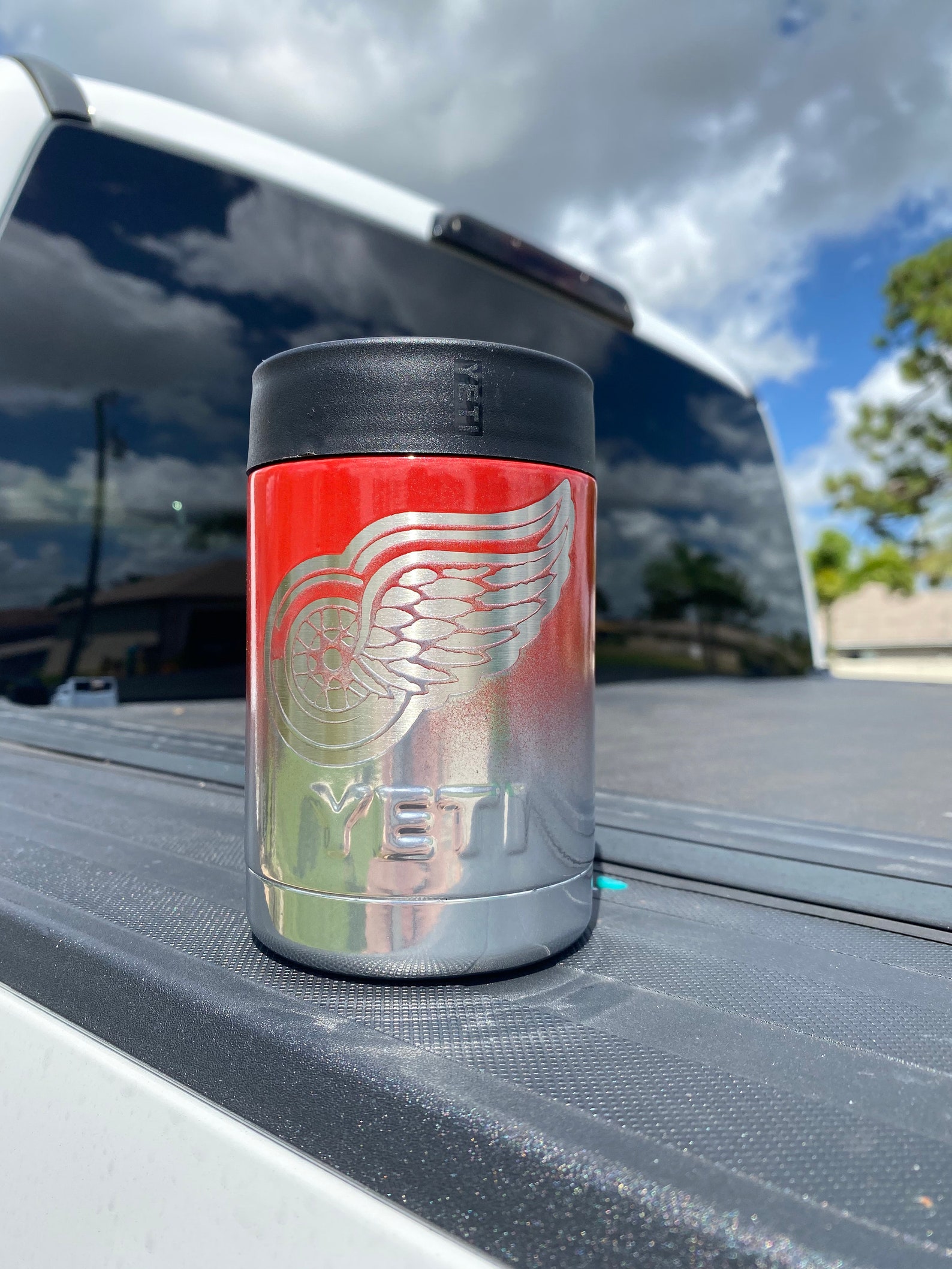 NHL Hockey Team Powdercoated Yeti Tumbler Free | Etsy