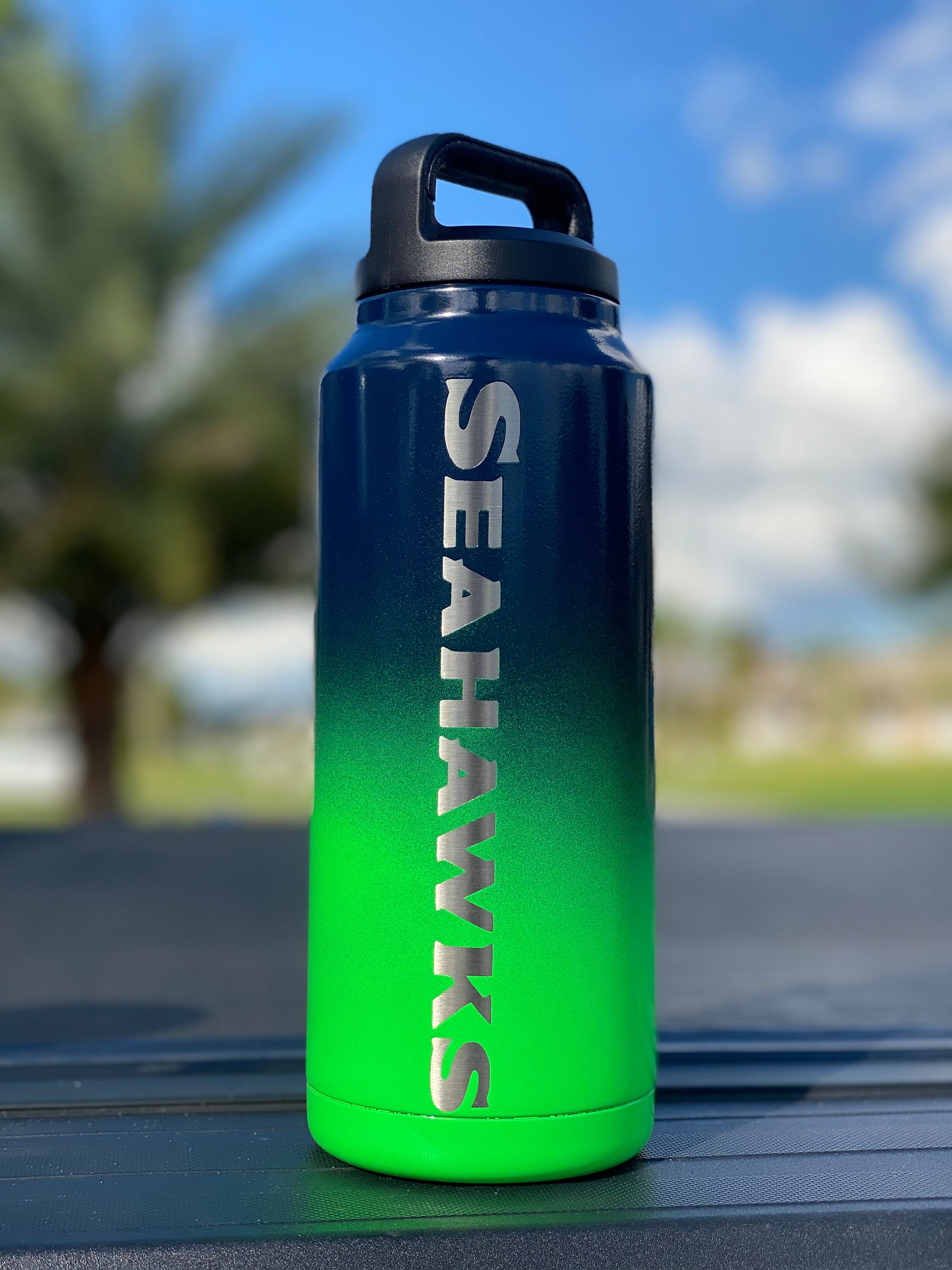 Seattle Seahawks Powdercoated Yeti Tumbler, Free Personilization! - Etsy