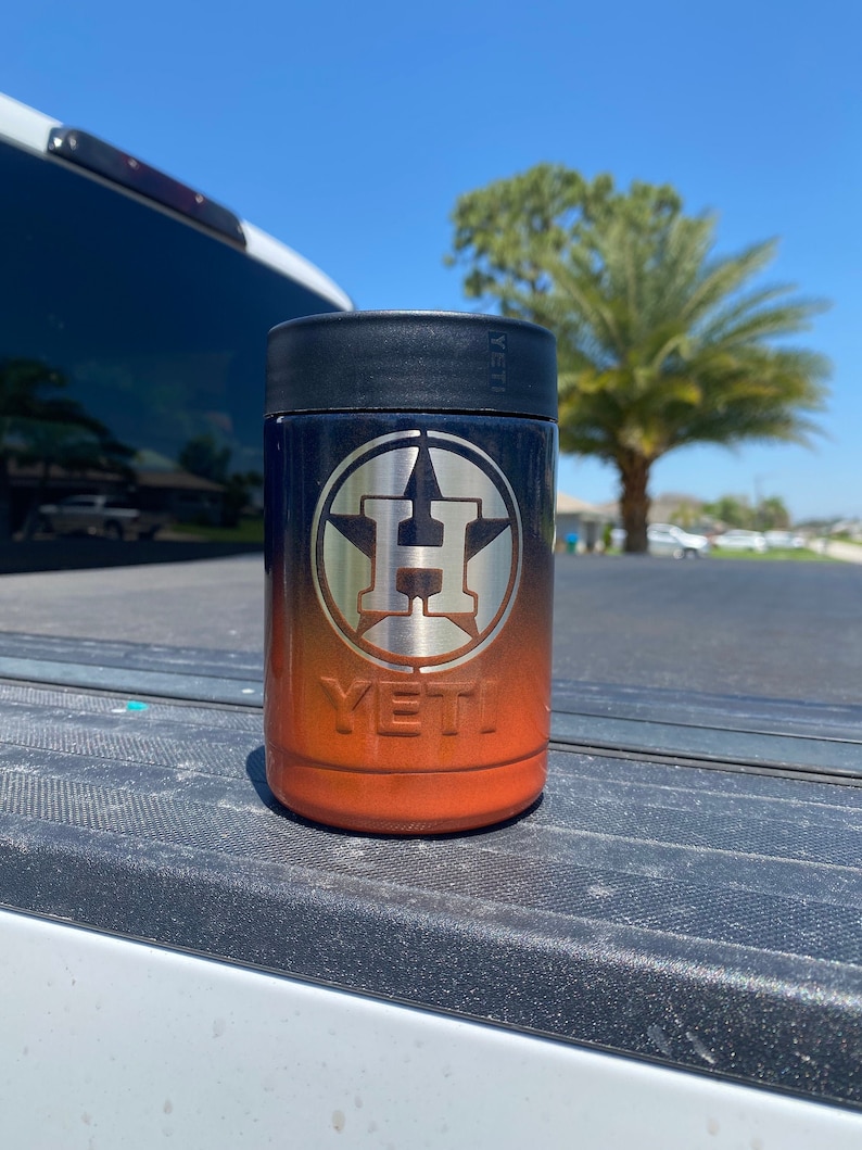 Houston Astros Powdercoated Yeti Tumbler, Free Personilization! - Etsy