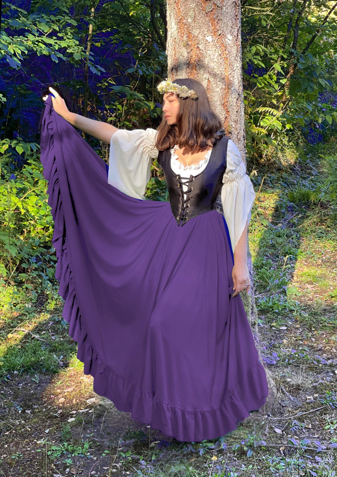 Women Renaissance Fair Costume the Milady Peasant Medieval Fantasy ...