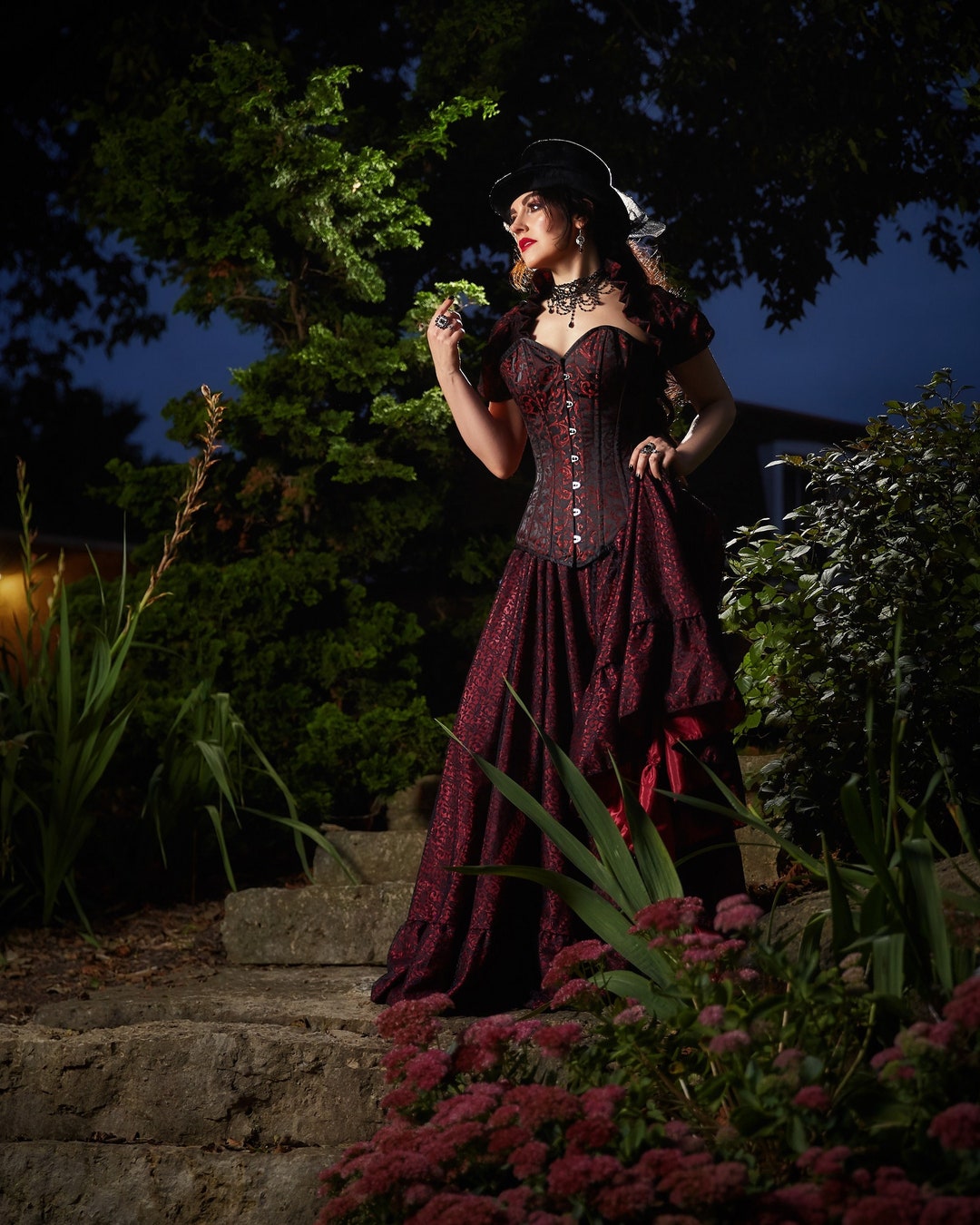 Gothic Victorian Women Corset Stays Costume. Dickens Cosplay Fantasy ...