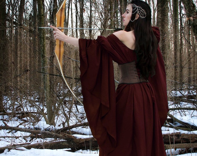 Lady Archer Medieval Renaissance Faire Costume Dress - Etsy