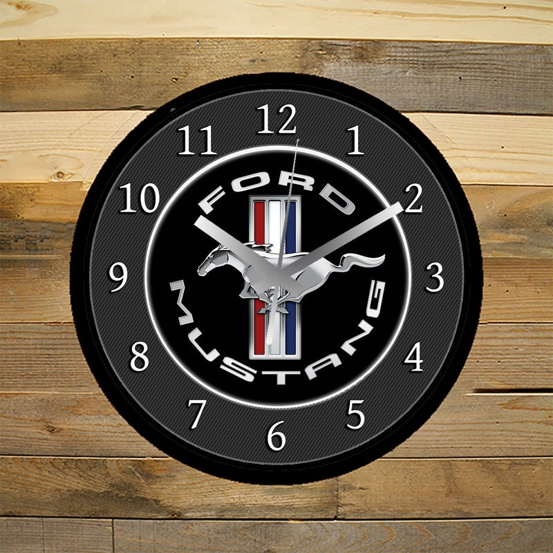 12 Glass Clock - Etsy