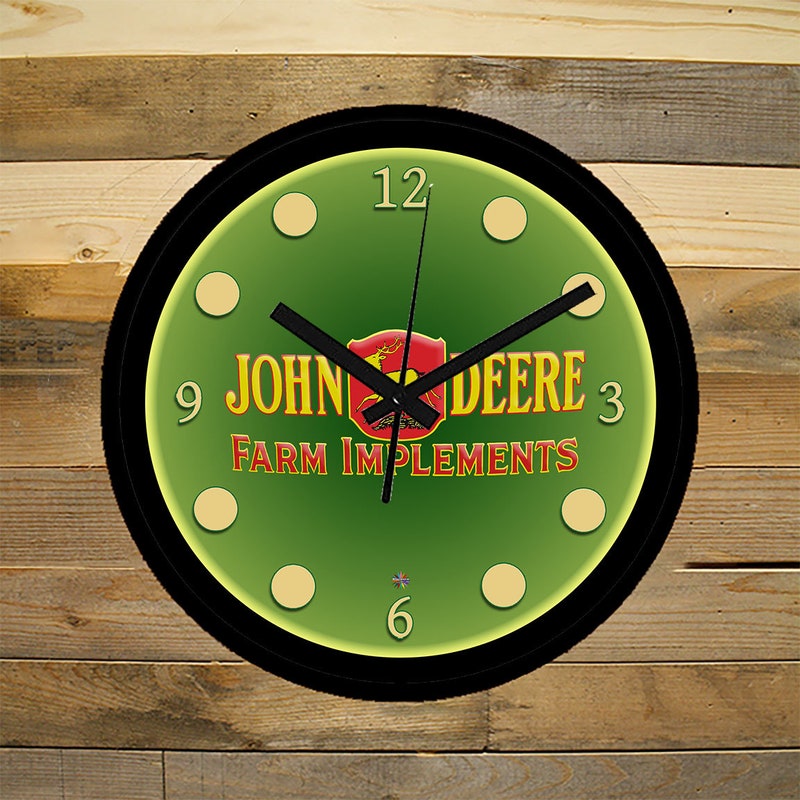 John Deere Clock - Etsy
