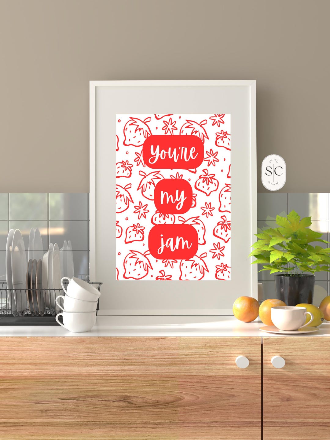 You're My Jam - Wall Art Print - Etsy