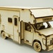 Winnebago Camper Model Made From 3mm Birch Laser Cut and Assembled - Etsy
