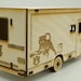 Winnebago Camper Model Made From 3mm Birch Laser Cut and Assembled - Etsy