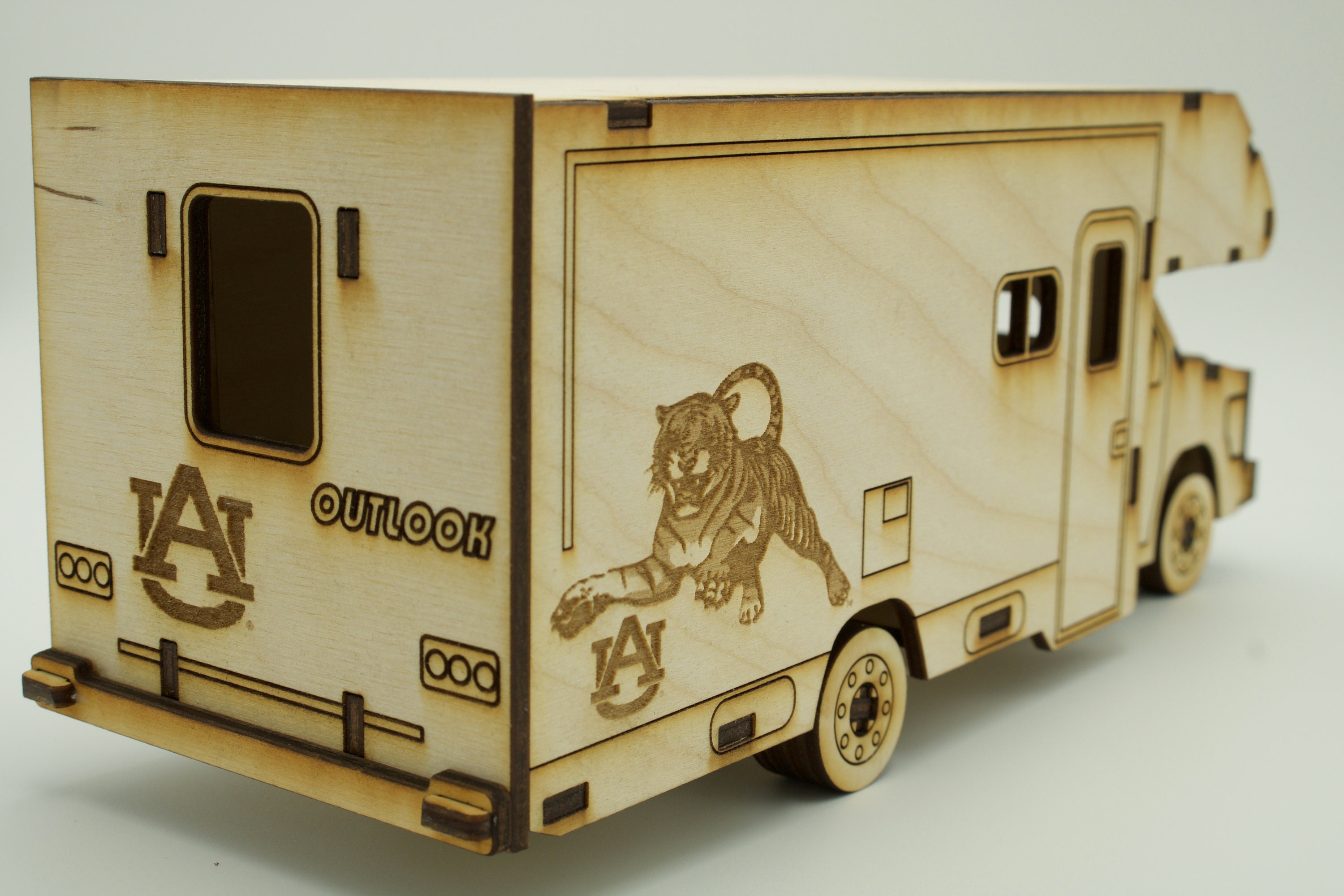 Winnebago Camper Model Made From 3mm Birch Laser Cut and Assembled - Etsy