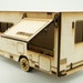 Winnebago Camper Model Made From 3mm Birch Laser Cut and Assembled - Etsy
