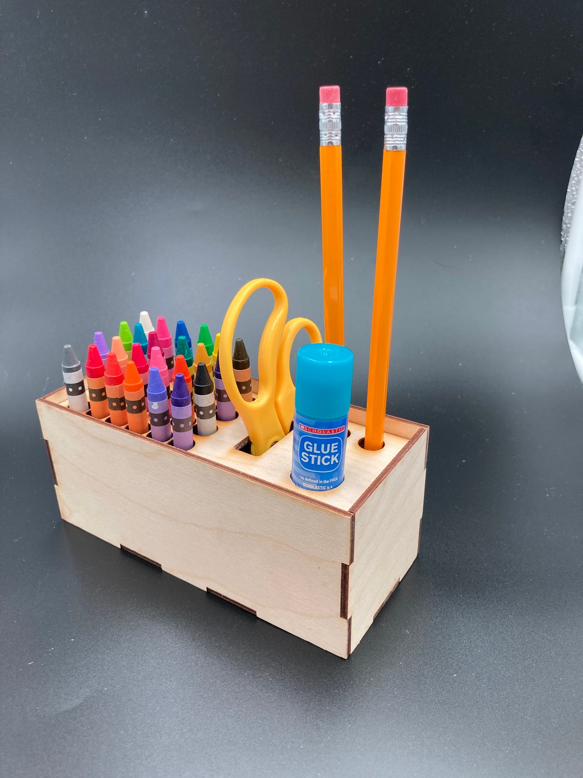 Laser Cut Pencil Box for Glowforge - Etsy