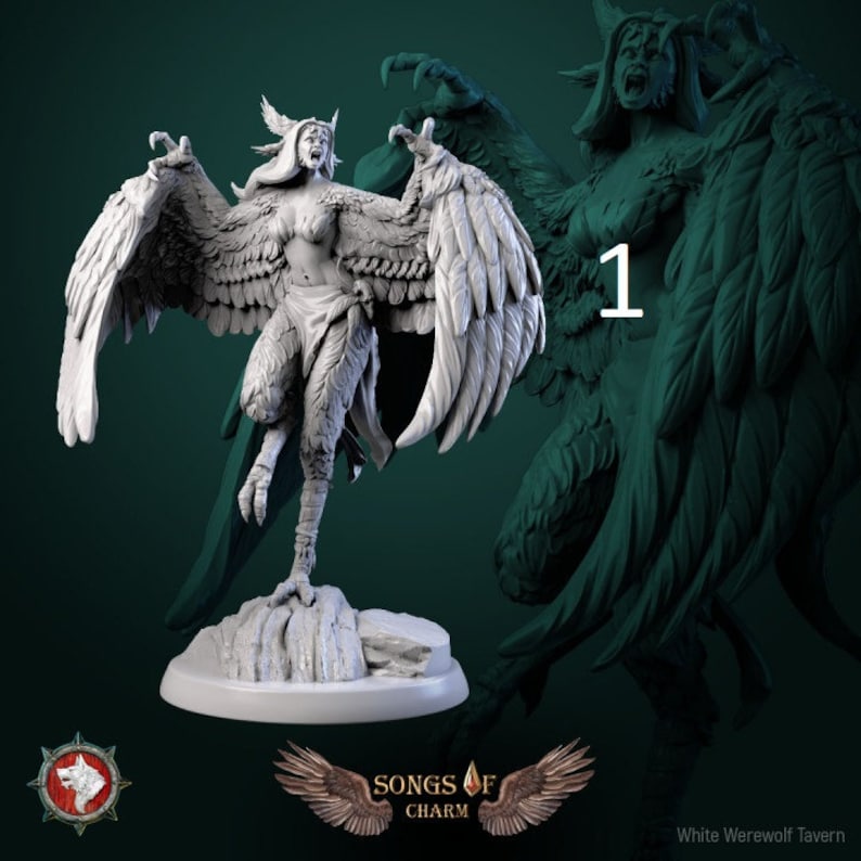 Harpy -SET or INDIVIDUAL - Etsy