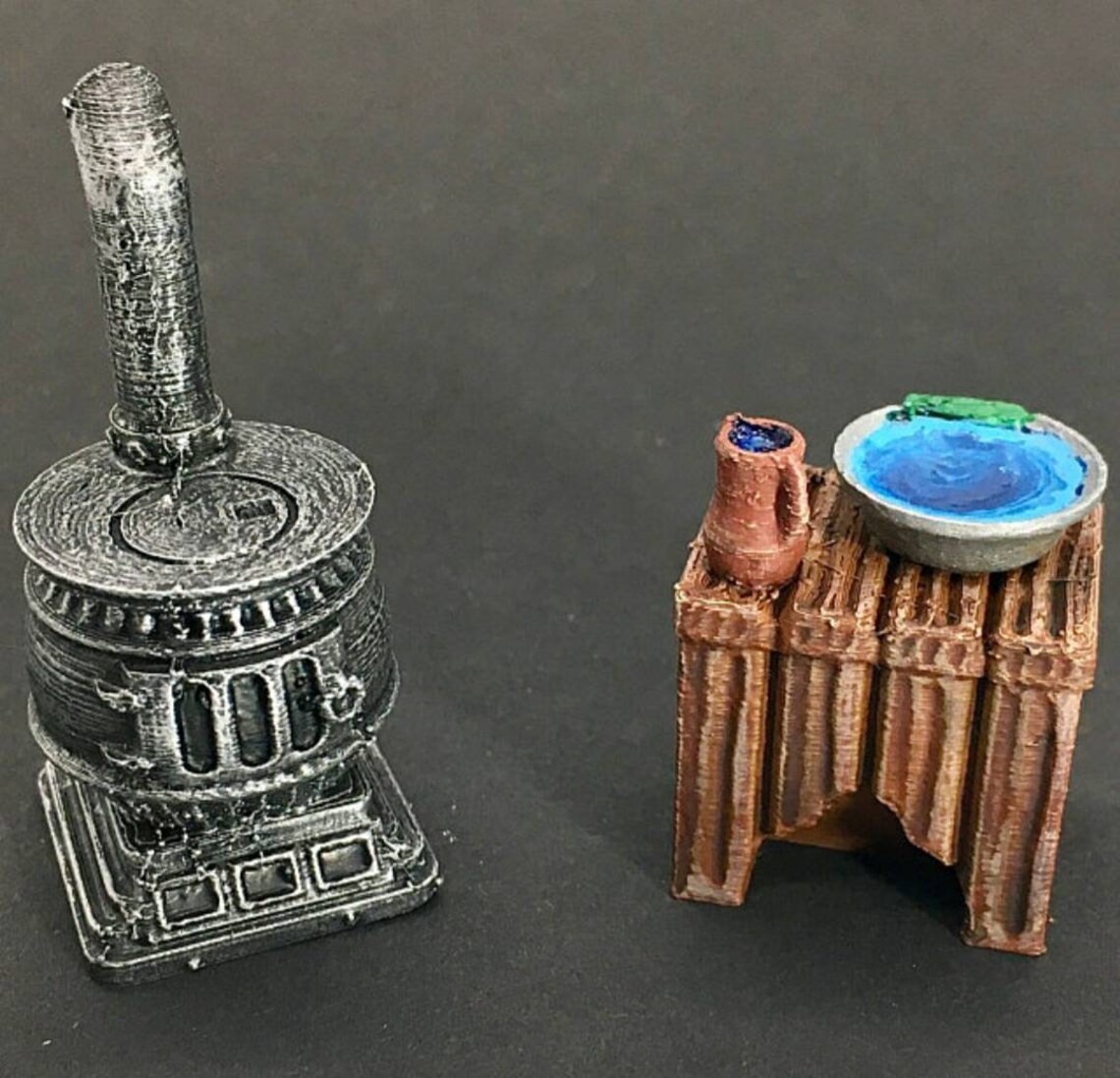 Pot Belly Stove / Dnd / 28 Mm Scale - Etsy