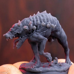 Hell Hound 3 Versions/ DND/ Unpainted - Etsy