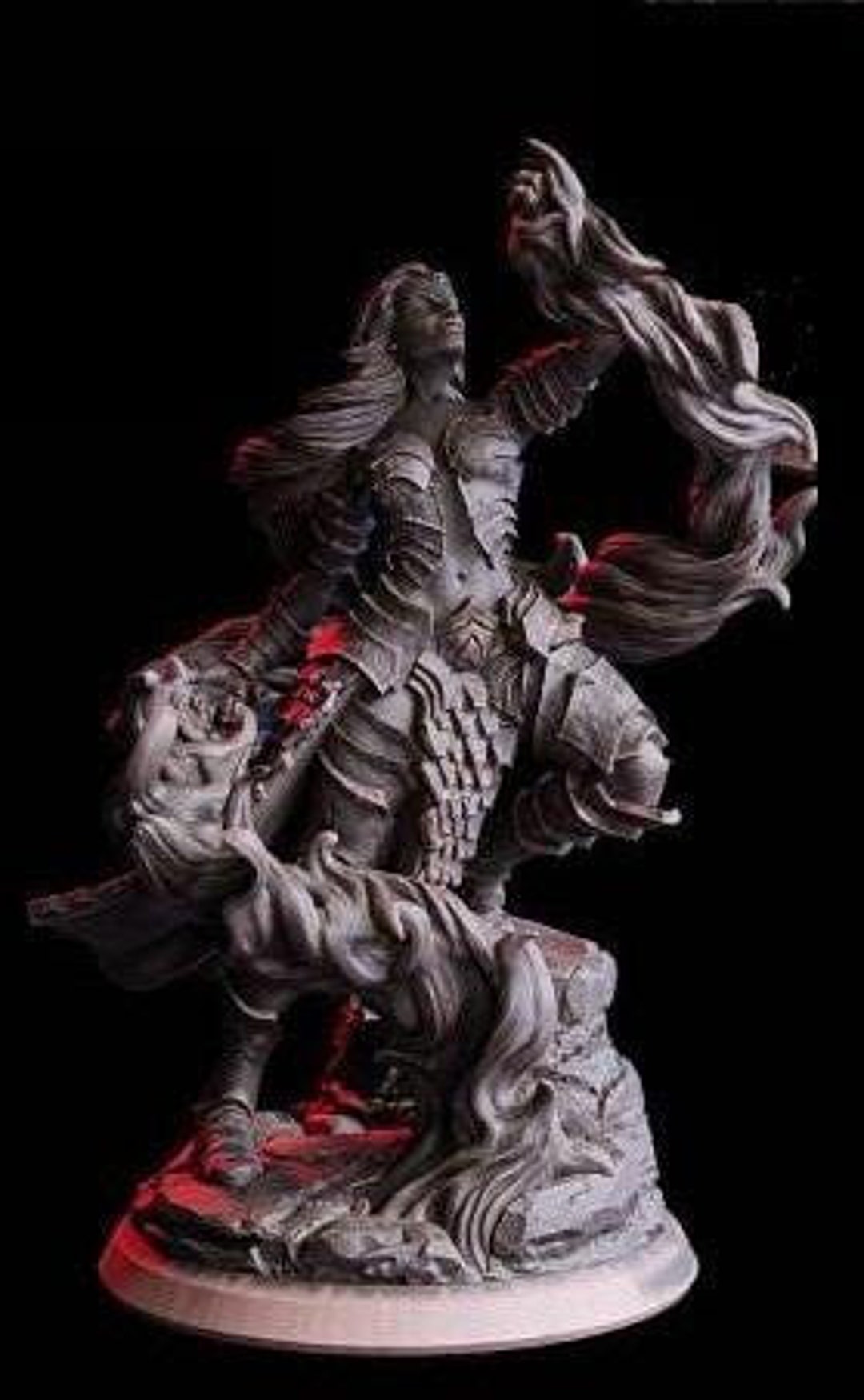 Ifrit Sorcerer Female / DND/ Unpainted / Warlock / Wizard - Etsy
