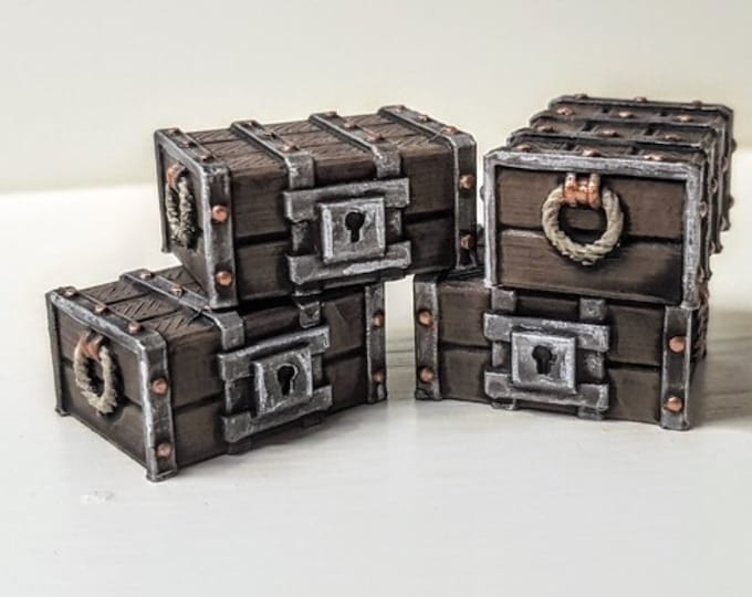 Locked Chest Unpainted 28mm Dnd - Etsy