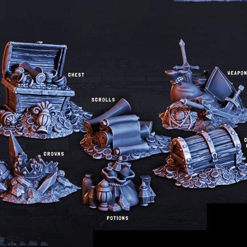 Treasure Chest - Etsy