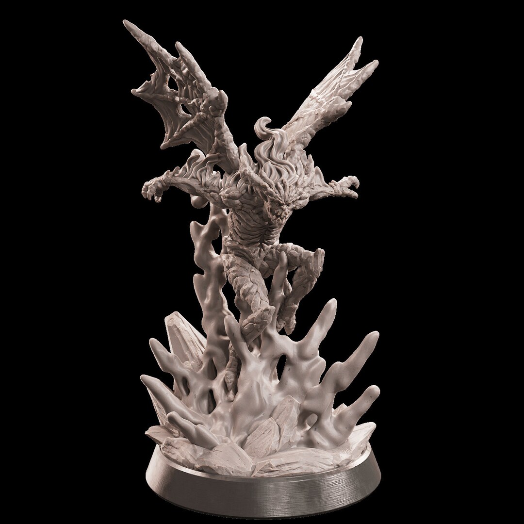 Flame IMP DND - Etsy