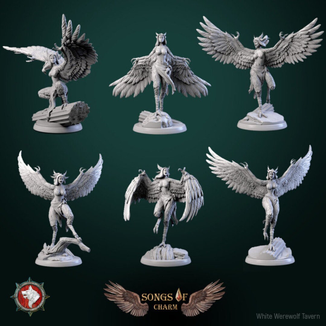 Harpy -SET or INDIVIDUAL - Etsy