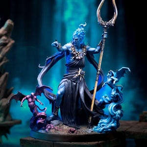 God of the Underworld / Dnd / Unpainted Mini - Etsy